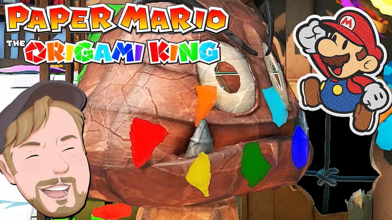 Sjungande träd och paper mache goombas!! - Del 2 - Paper Mario: The ...