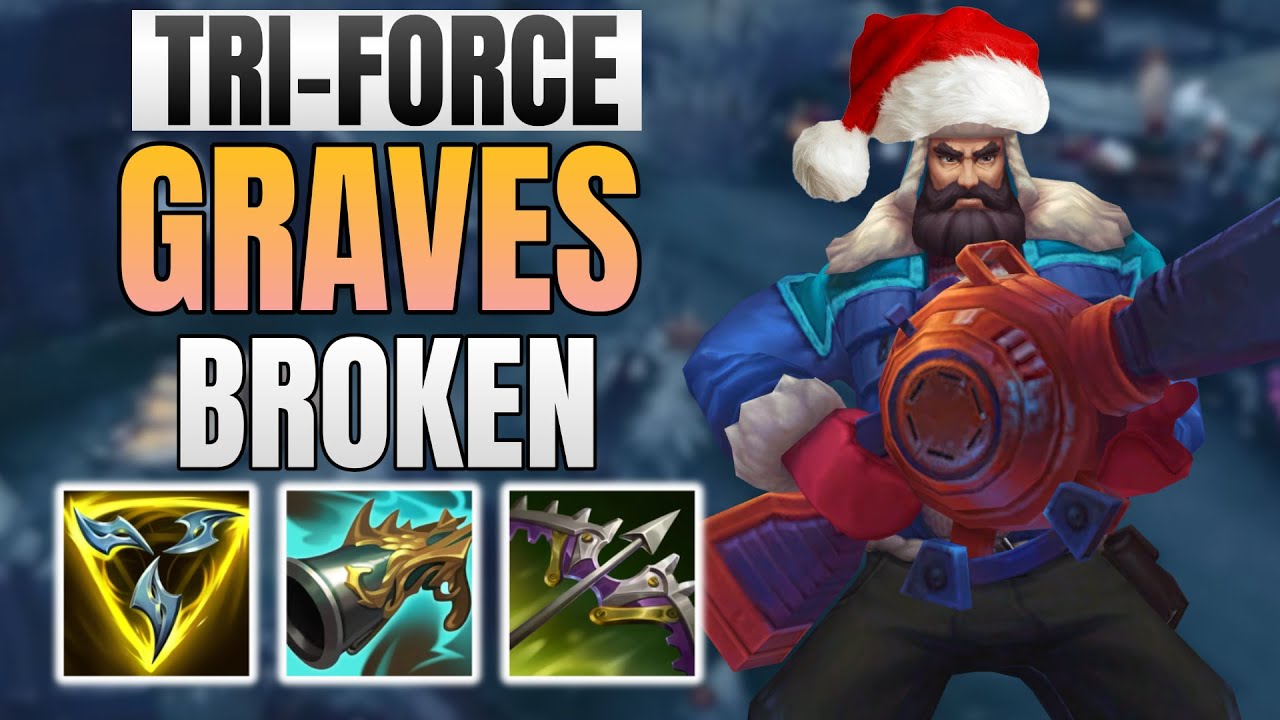 Best Way to Carry on Graves | Trinity Force Jungle Build - YouTube