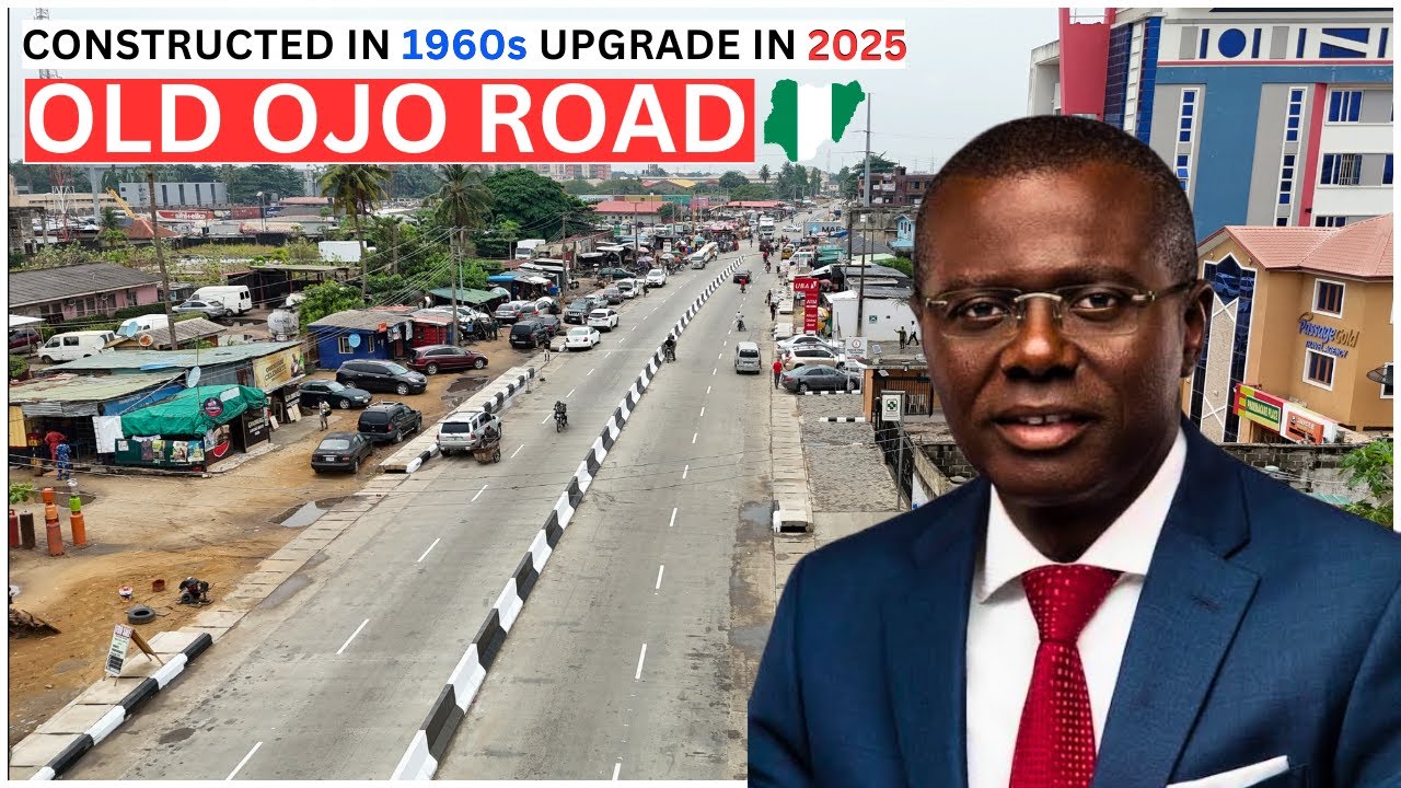 Lagos Transformed! Governor Sanwo-Olu Commissions the New Old Ojo Road ...