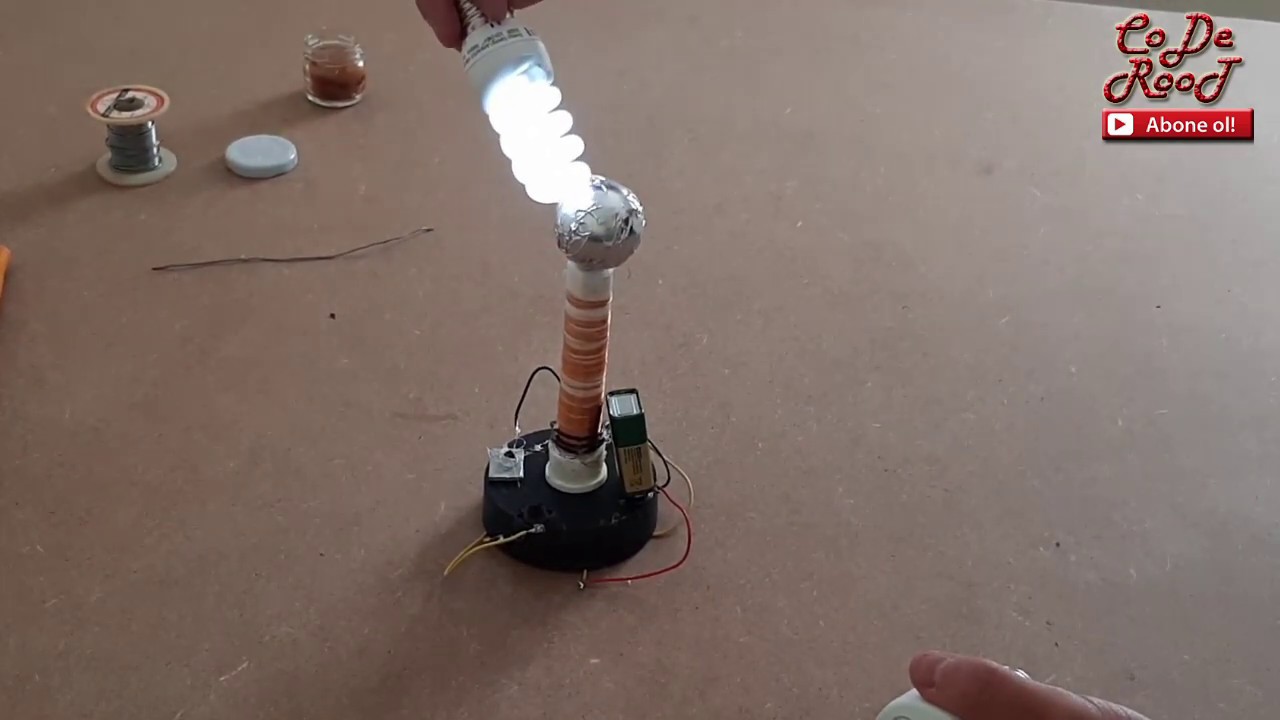 Tesla Bobini Yapımı | Tesla Bobini Nasıl Yapılır? | Tesla Coil | # ...