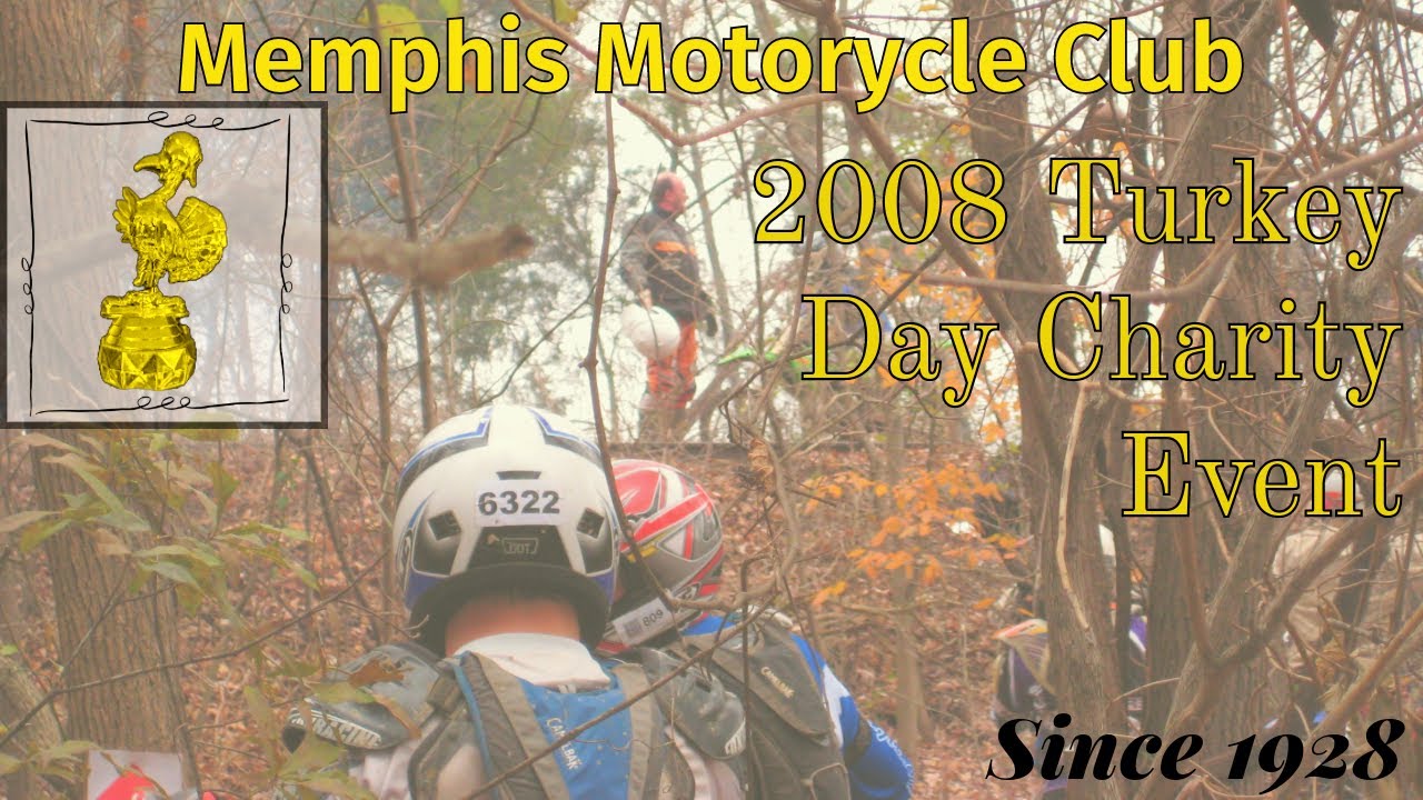 2008 MMC Charity Turkey Run Memphis Motorcycle Club - YouTube