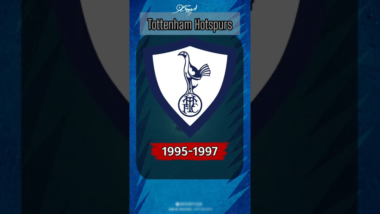 Tottenham Hotspurs Logo Evolution 1921-1951 #shorts #tottenhamhotspur ...