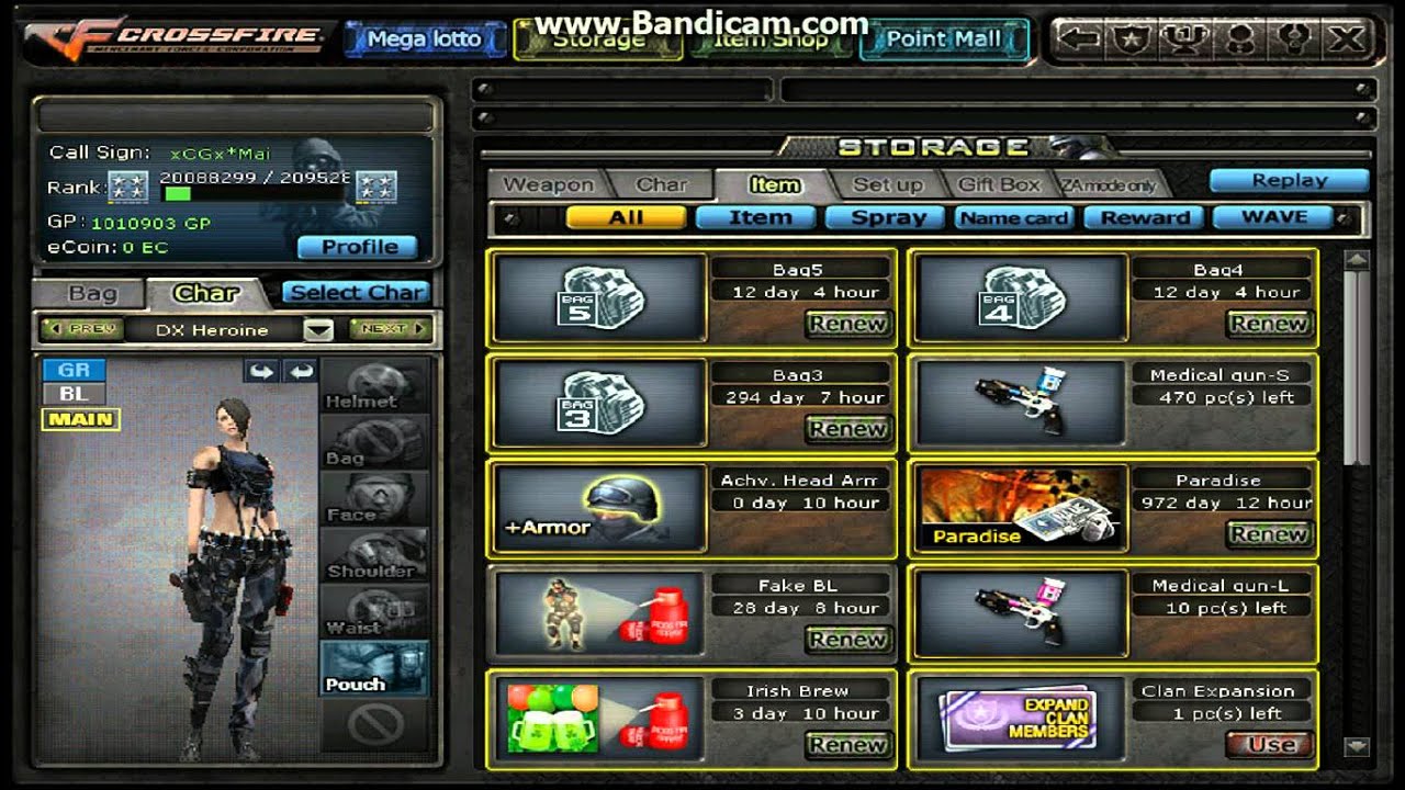 crossfire pf codename; xcgx*mai - YouTube