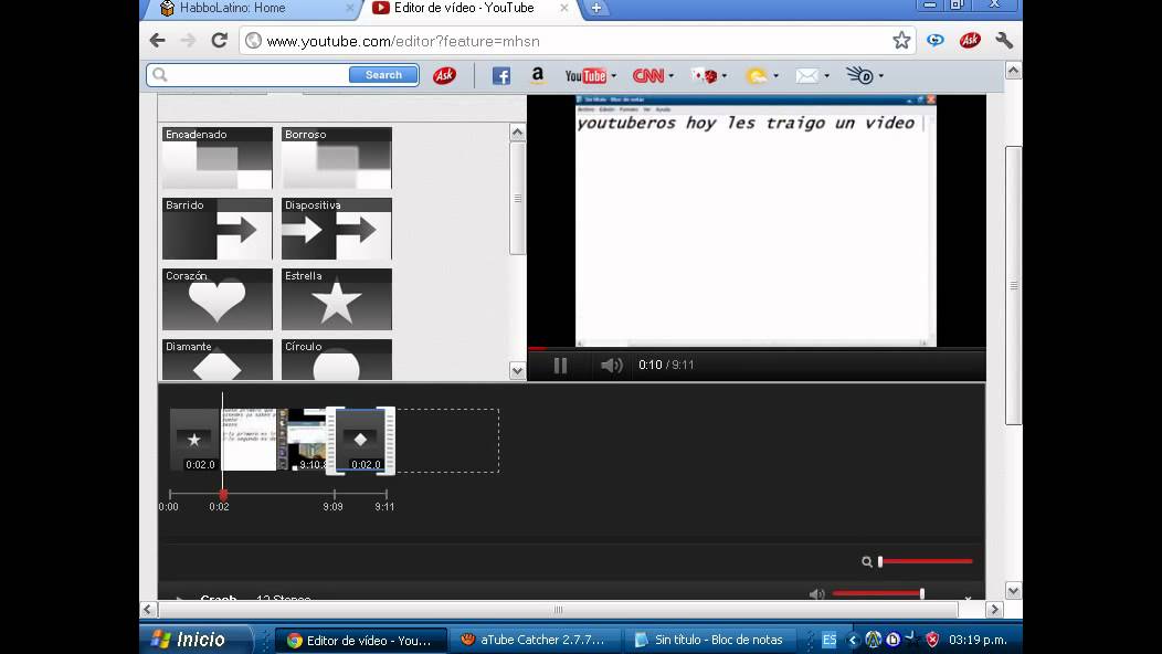 como hacer un video editado en youtube - YouTube