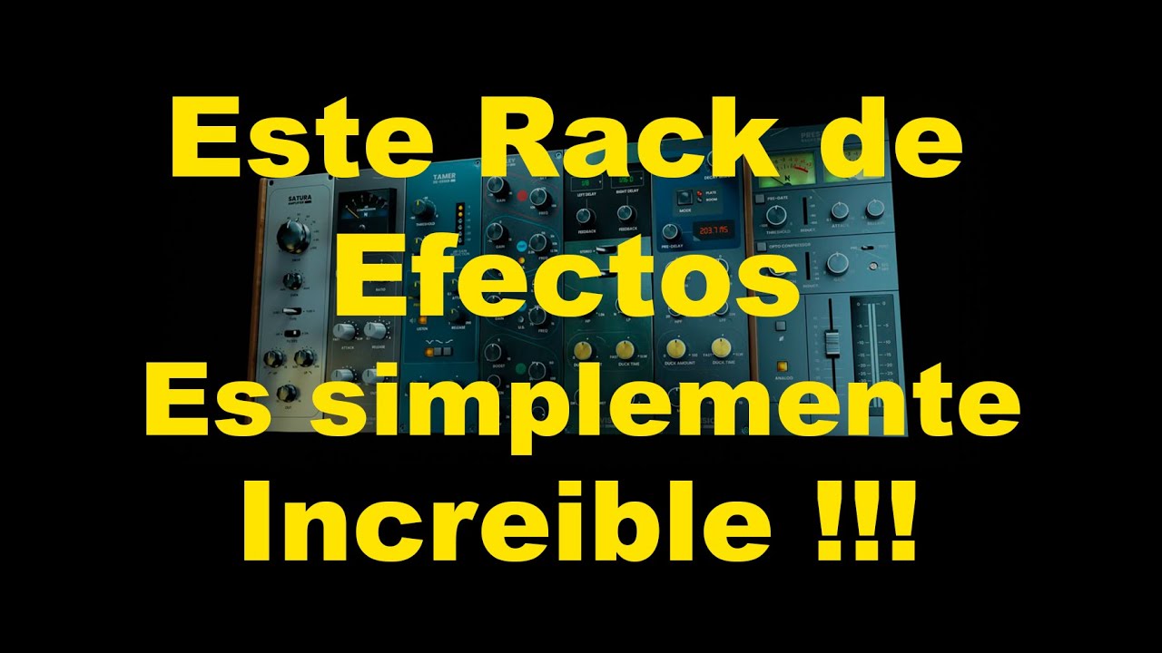 Este Rack de efectos es Impresionante - NoiseAsh Prestige Racks! - YouTube