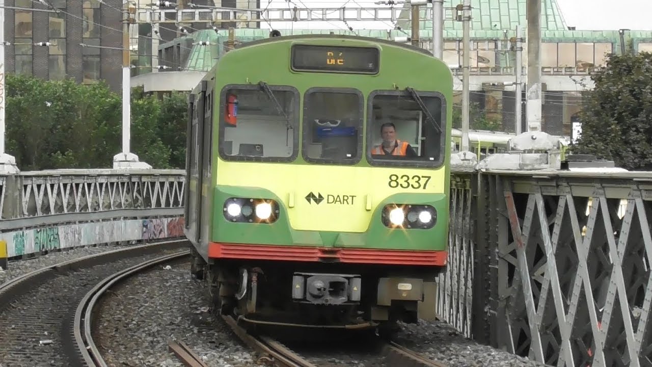 Irish Rail 8300 Class Dart Train 8337- Tara Street Station, Dublin ...