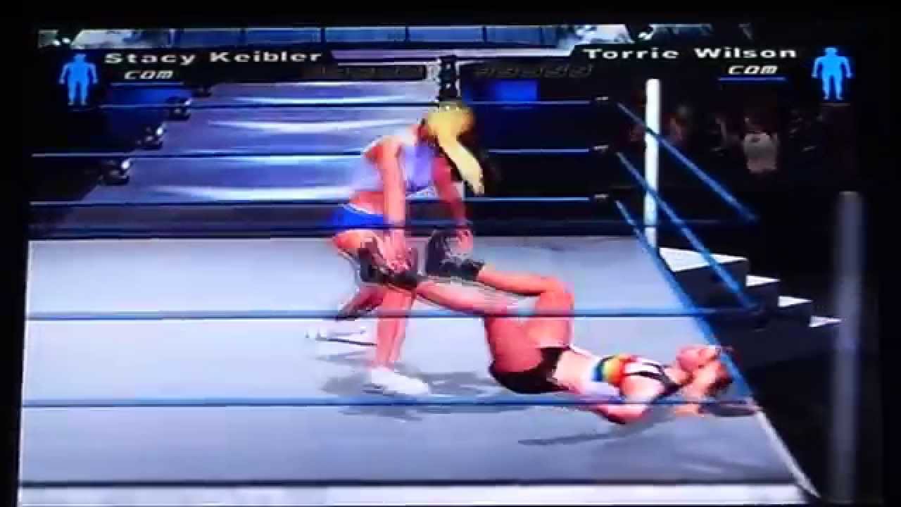 Wwe Smackdown Hctp Bra And Panties Match Stacy Keibler Vs Torrie Wilson 3866