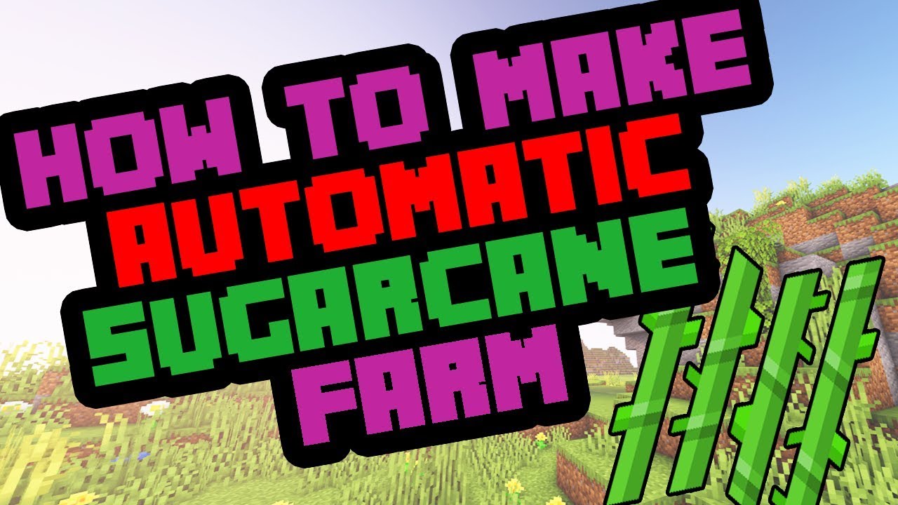 How To Make An Automatic Sugarcane Farm In Minecraft Survival YouTube how-to-make-an-automatic-sugarcane-farm-in-minecraft-survival-youtube