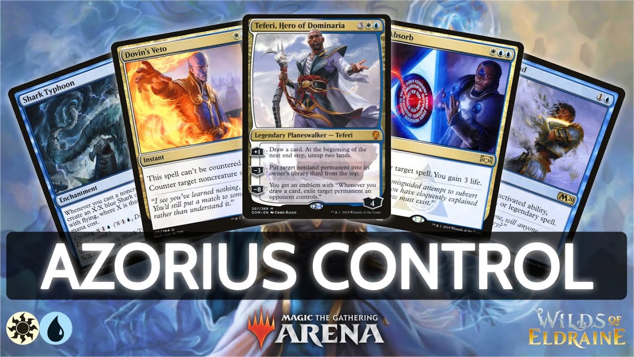 ⚪🔵 Azorius Control, 60% Win Rate | MTG Arena | Explorer | BO3 | Wilds ...