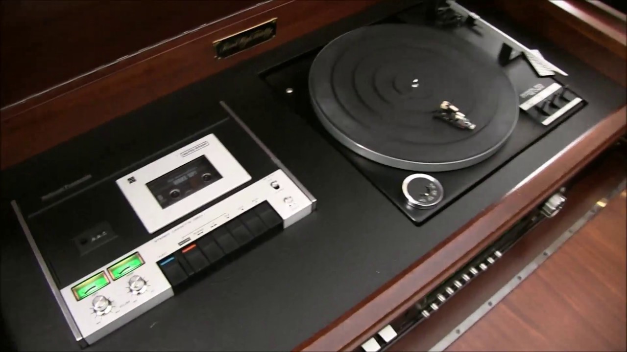 Garrard 86SB Record deck repair. From Period High Fidelity Unit - YouTube