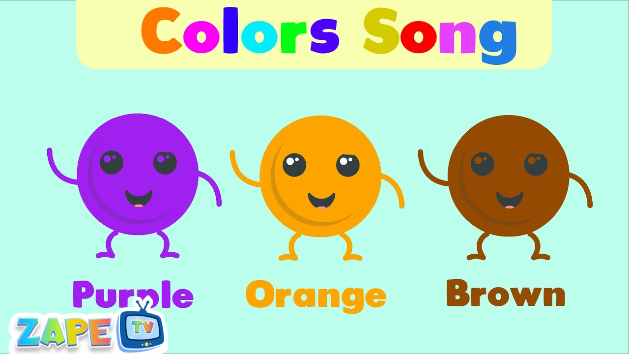 Colors Song | Learn Colors | Fun and Educational Song | Nursery Rhyme ...