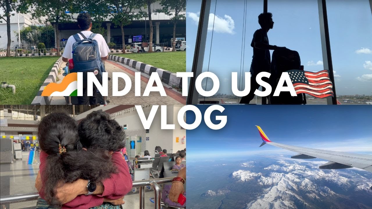 Last Day in India | Saying Goodbye to Home| India to USA Vlog - YouTube