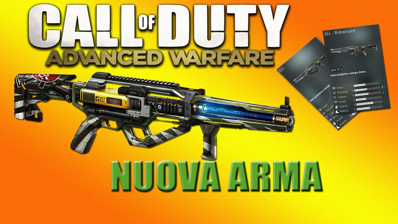 COD AW Nuova Arma "AE4" (Call of Duty Advanced Warfare) - YouTube