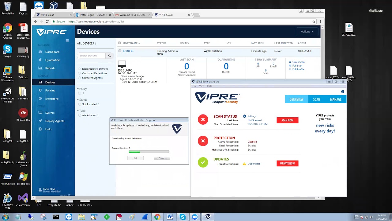 VIPRE Endpoint Security Cloud: Rapid Setup - YouTube