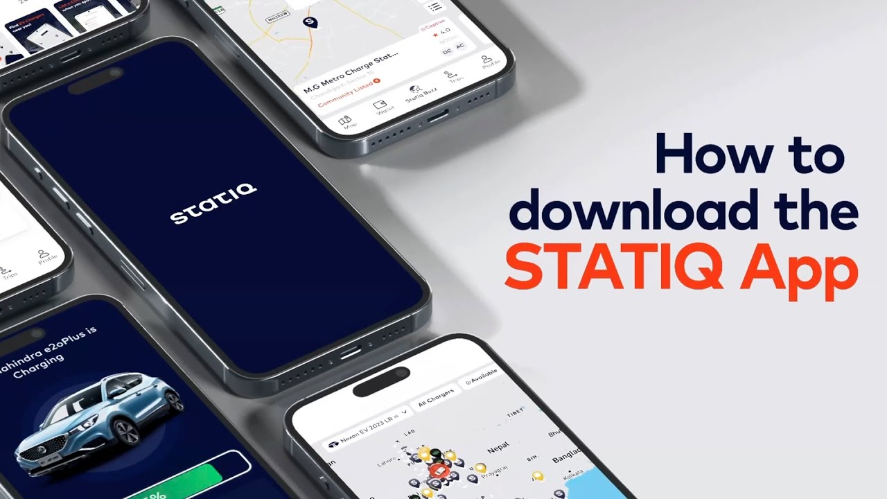 How to Download and Login to Statiq EV Charging App #EVChargingApp # ...