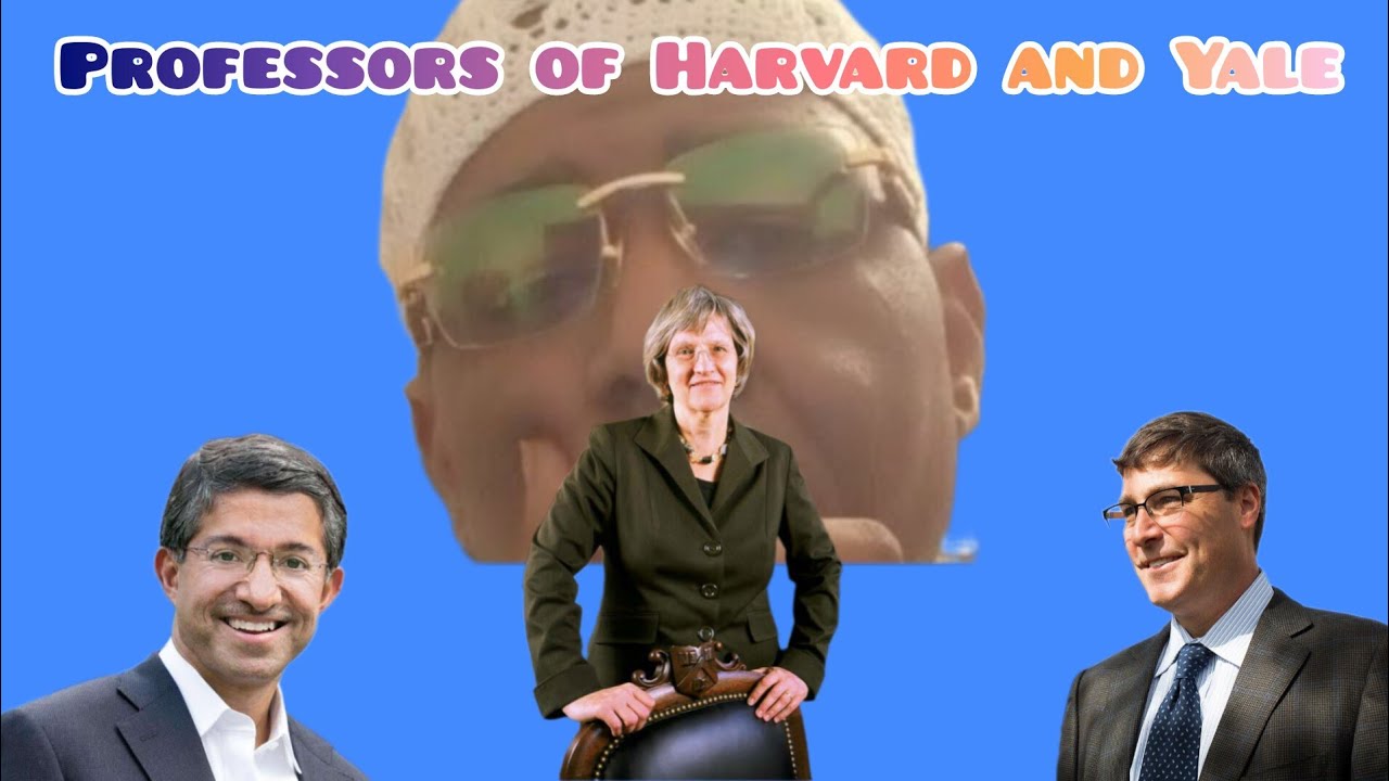 The Professors Of Harvard & Yale - YouTube
