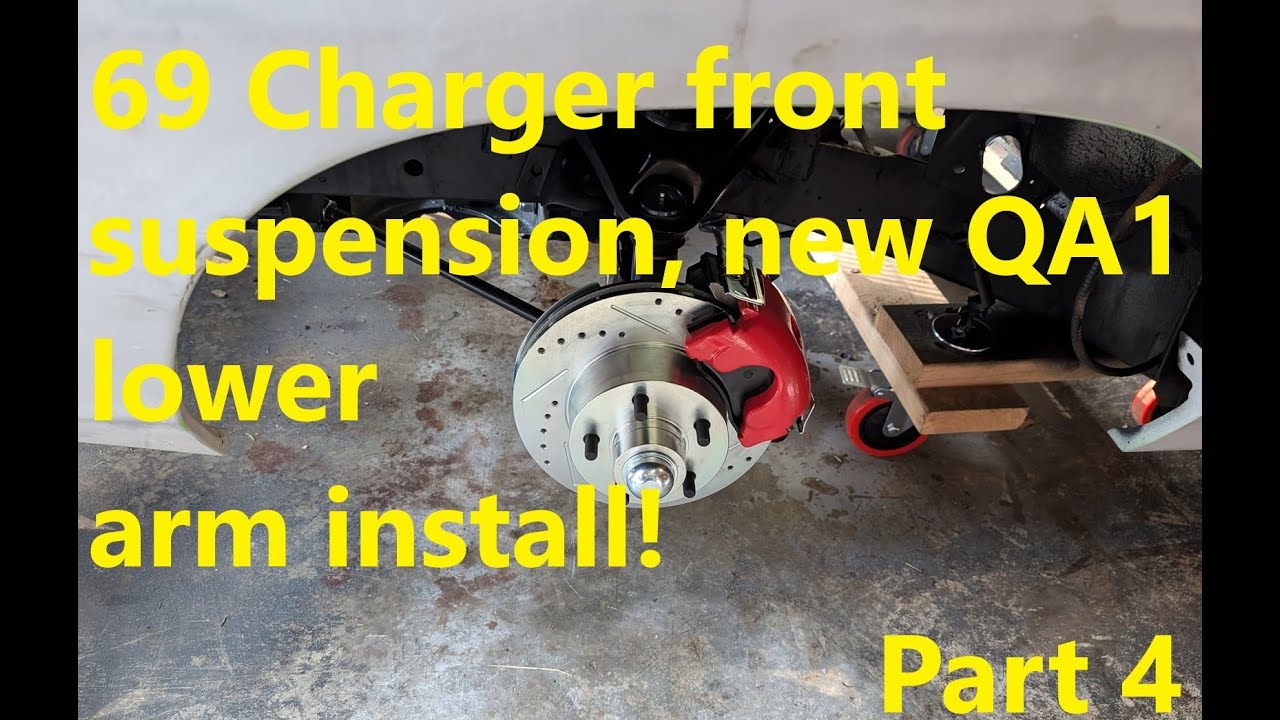 ep145 My Yard is My Garage - 1969 Charger new spindle assembly and QA1 ...