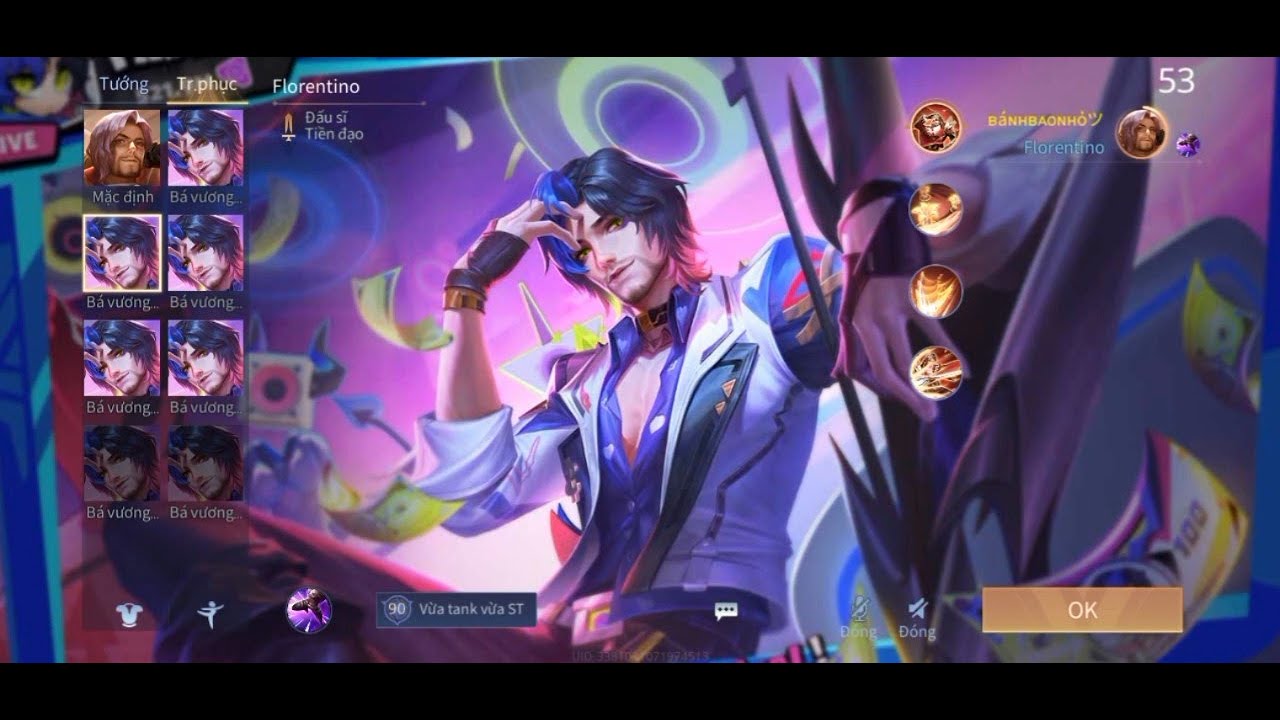 Mod skin Florentino Bá Vương Âm Nhạc[27/10/2022] - YouTube