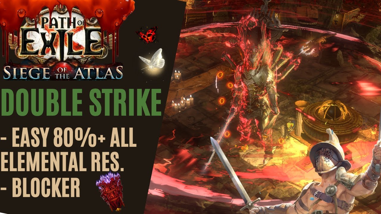 PoE 3.23 - Forgotten Double Strike build - Path of Exile Affliction ...