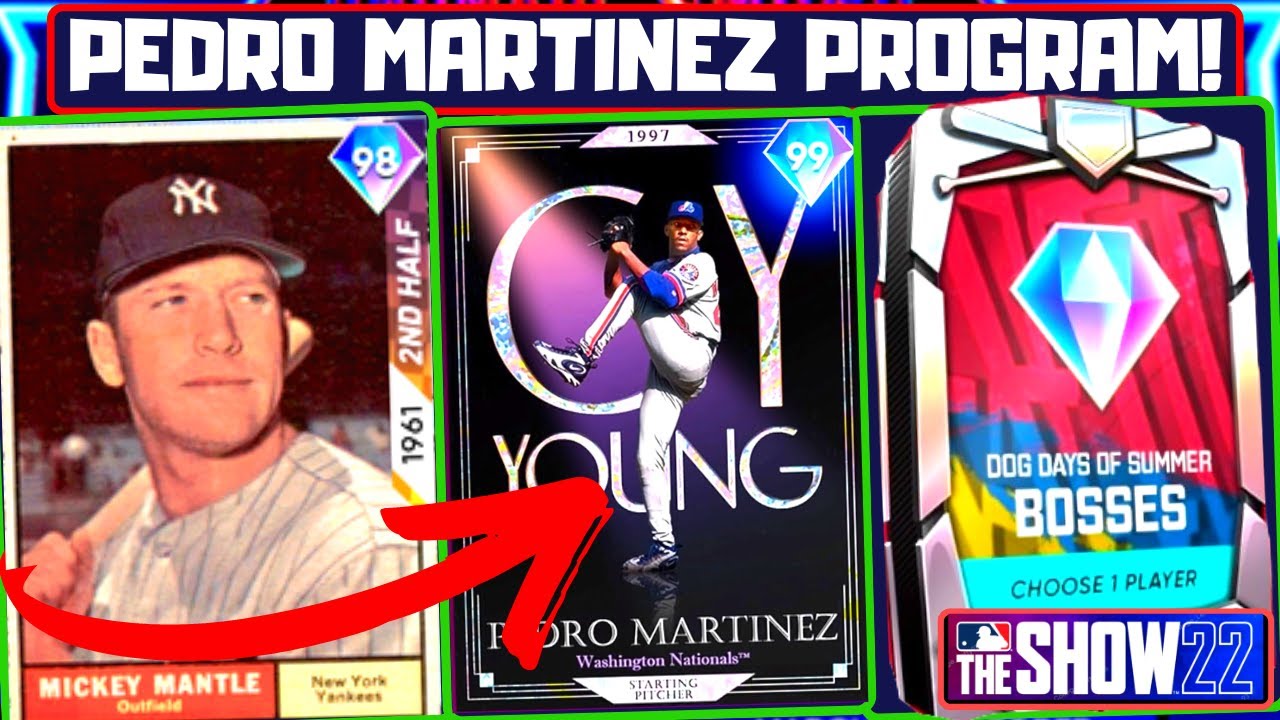 the 99 Ovr PEDRO MARTINEZ PROGRAM! MLB The Show 22 - YouTube
