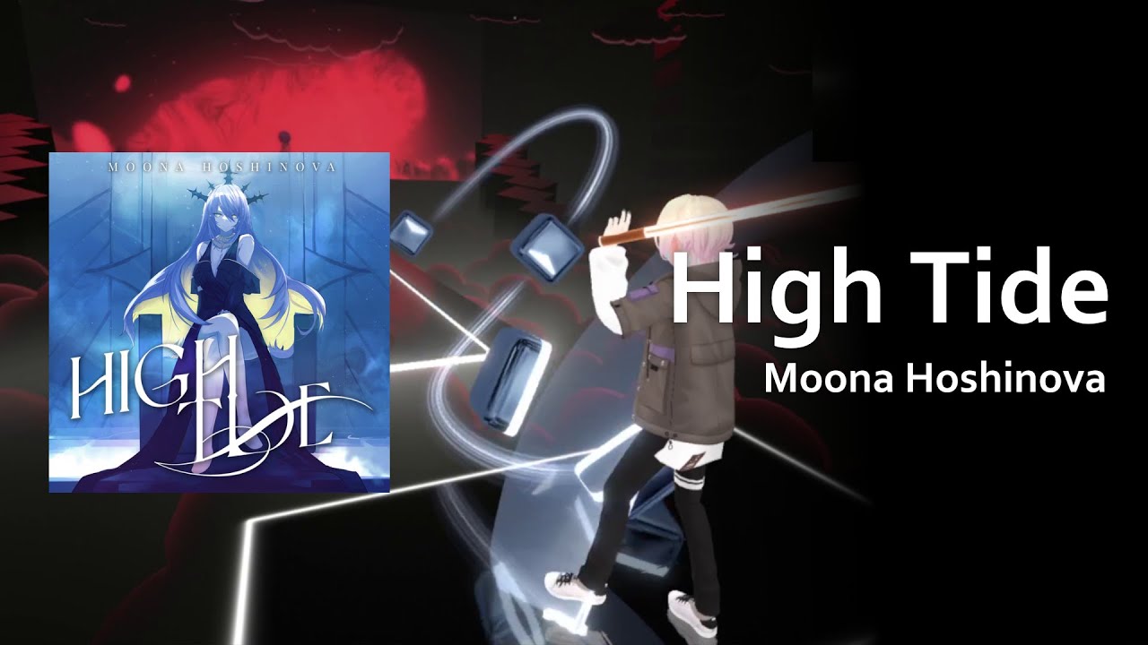 A Fun v3 Map! | Moona Hoshinova - High Tide | Beat Saber Indonesia VR ...
