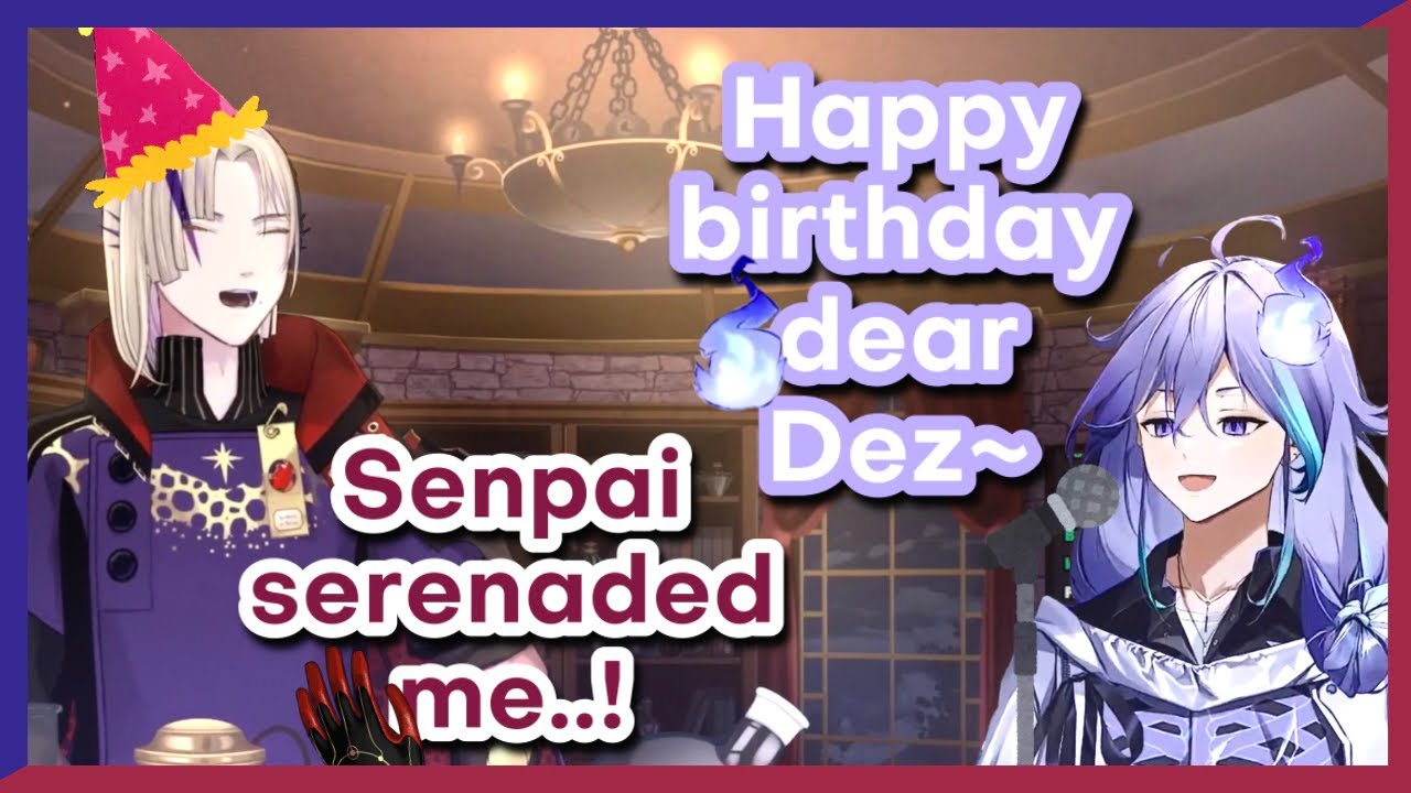 Rio serenades Magni for his birthday~ [Holostars UPROAR!!/Tempus Clip ...