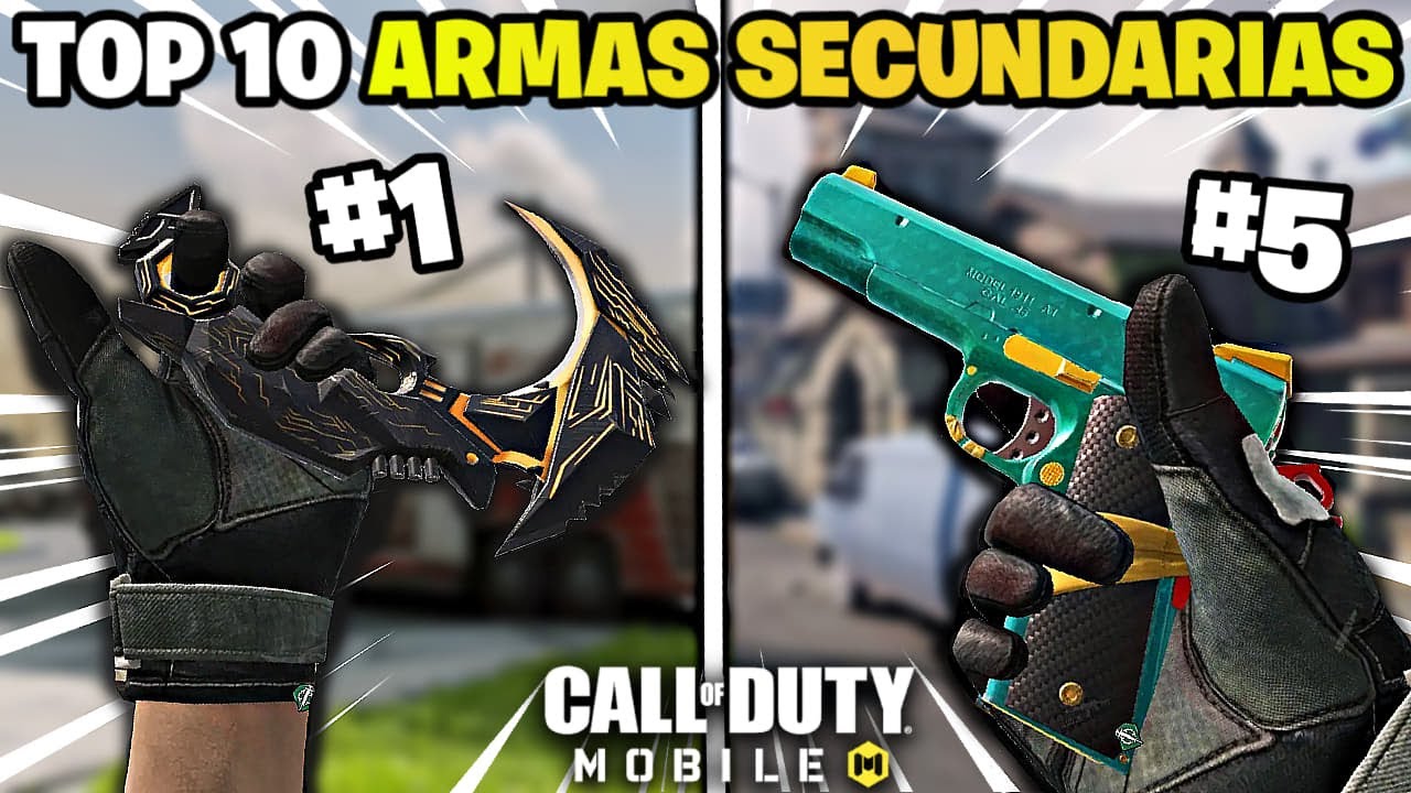 TOP 10 MEJORES ARMAS SECUNDARIAS PARA RANKED EN LA NUEVA TEMPORADA COD ...
