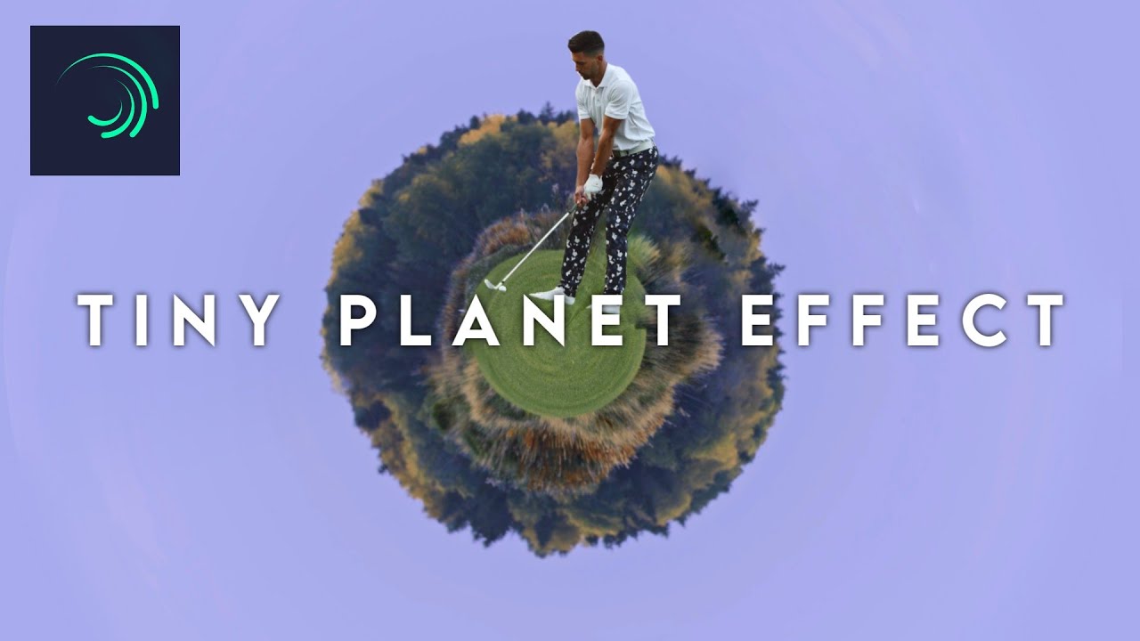 Tiny Planet Effect - Alight Motion - YouTube