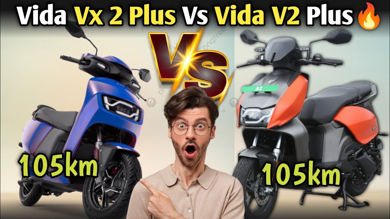Vida Vx 2 plus vs Vida V2 plus🔥। vida Vx 2 plus। Vida v2 plus। electric ...
