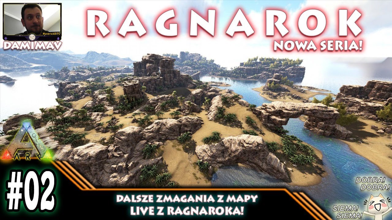 ARK: Survival Evolved RAGNAROK NEW DALSZE ZMAGANIA Z MAPY #02 - YouTube