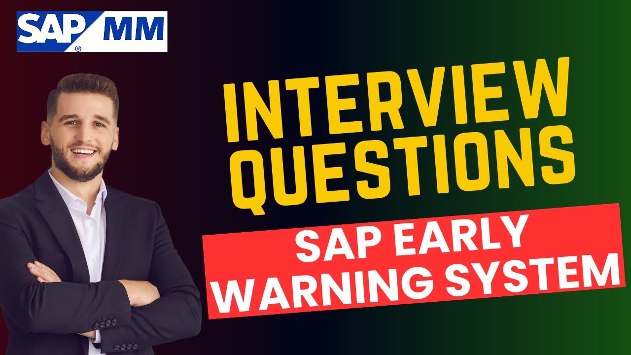 SAP MM in 2024 | What You Need to Know About SAP EWS | Early Warning ...
