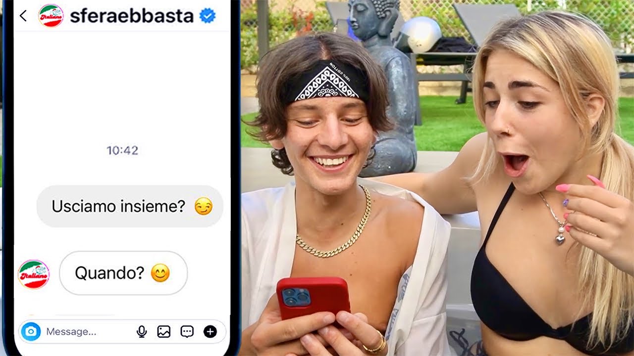 Gaia scrive a 100 CELEBRITÀ, e gli ha risposto... - YouTube