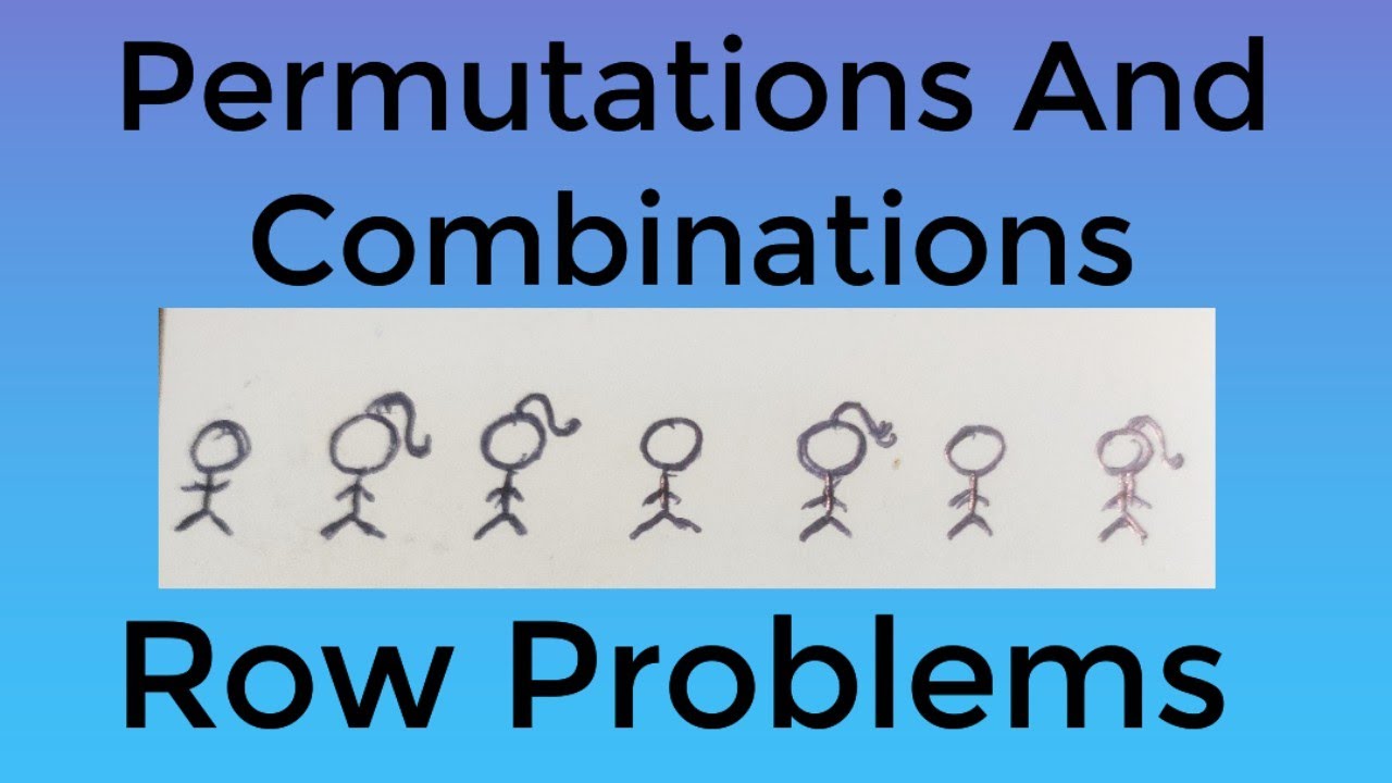 Permutations And Combinations-5 | Row Problems || @allemclasses - YouTube