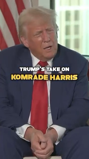 Donald Trump Calls Kamala Harris "Comrade" #shawnryanshow - YouTube