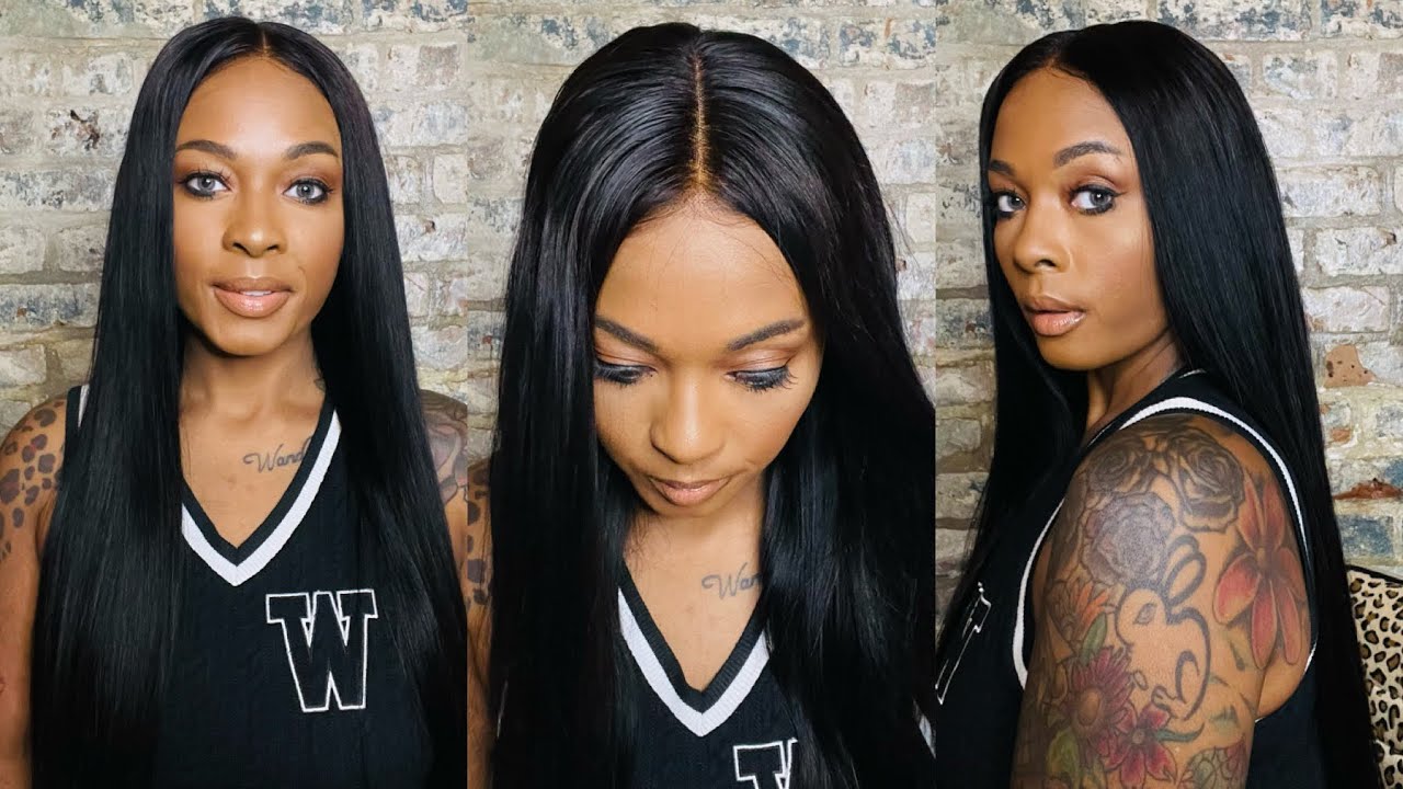 AFFORDABLE BONE STRAIGHT 5X5 WIG | UNICE HAIR - YouTube