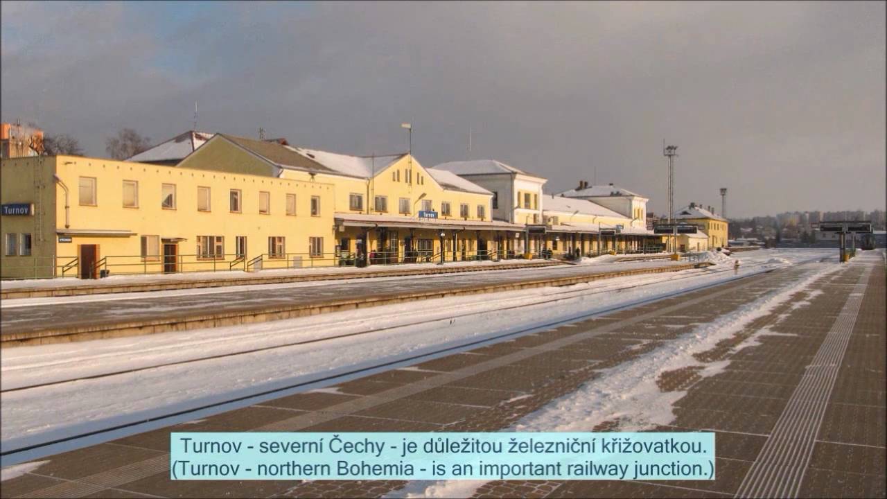 Turnov. Nádraží v zimě. Station in Winter. Time Lapse-Canon SX 130.wmv ...