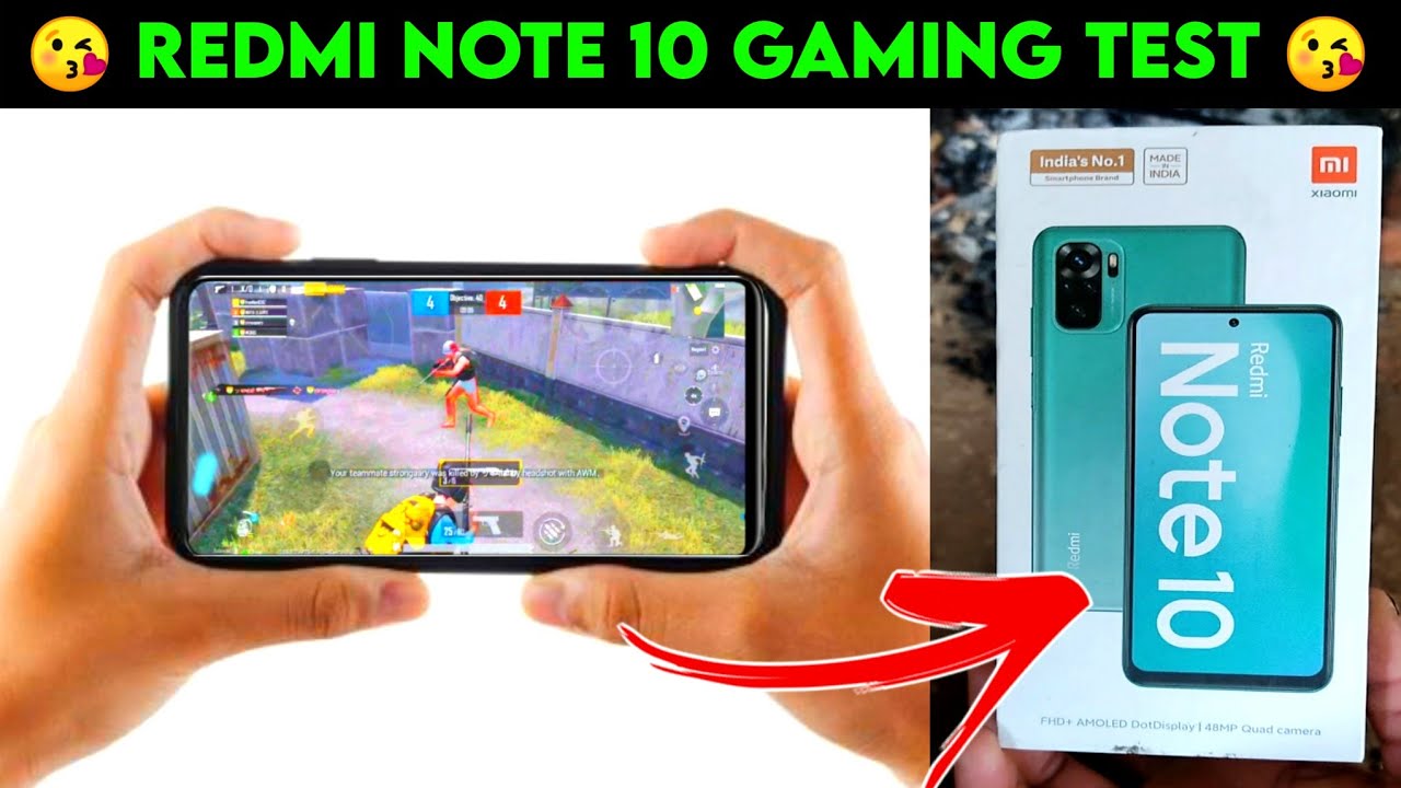 😘 Mi Redmi Note 10 Gaming Test | Pubg Mobile 4 Finger + Full Gyro ...