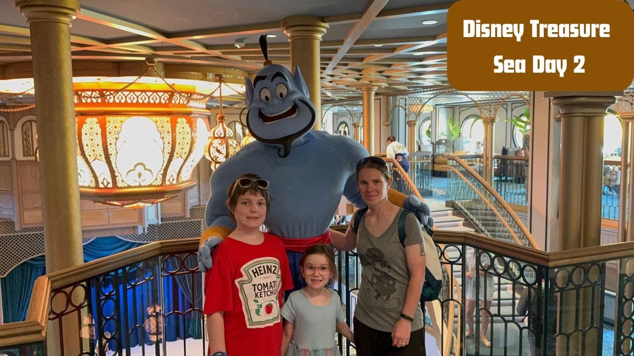 Disney Treasure Day 3 | Eastern Caribbean | February 2025 | Sea Day 2 ...