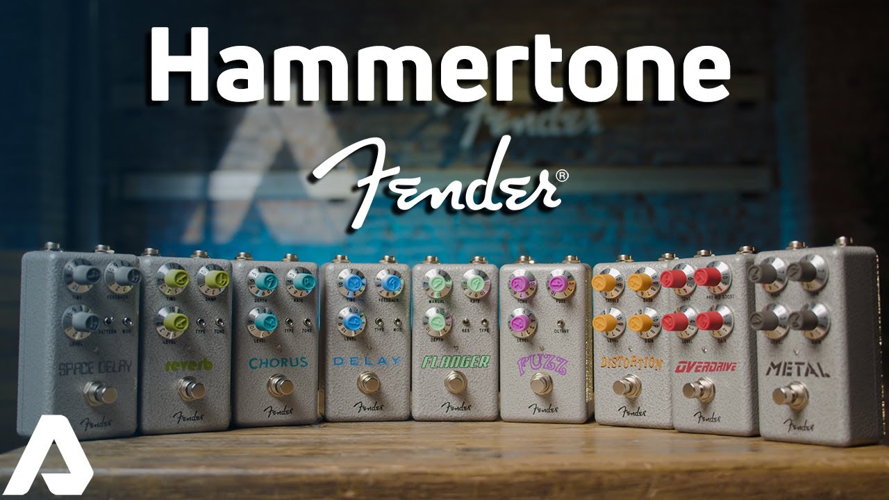 Repasamos los nuevos pedales Hammertone de Fender | Alfasoni - YouTube