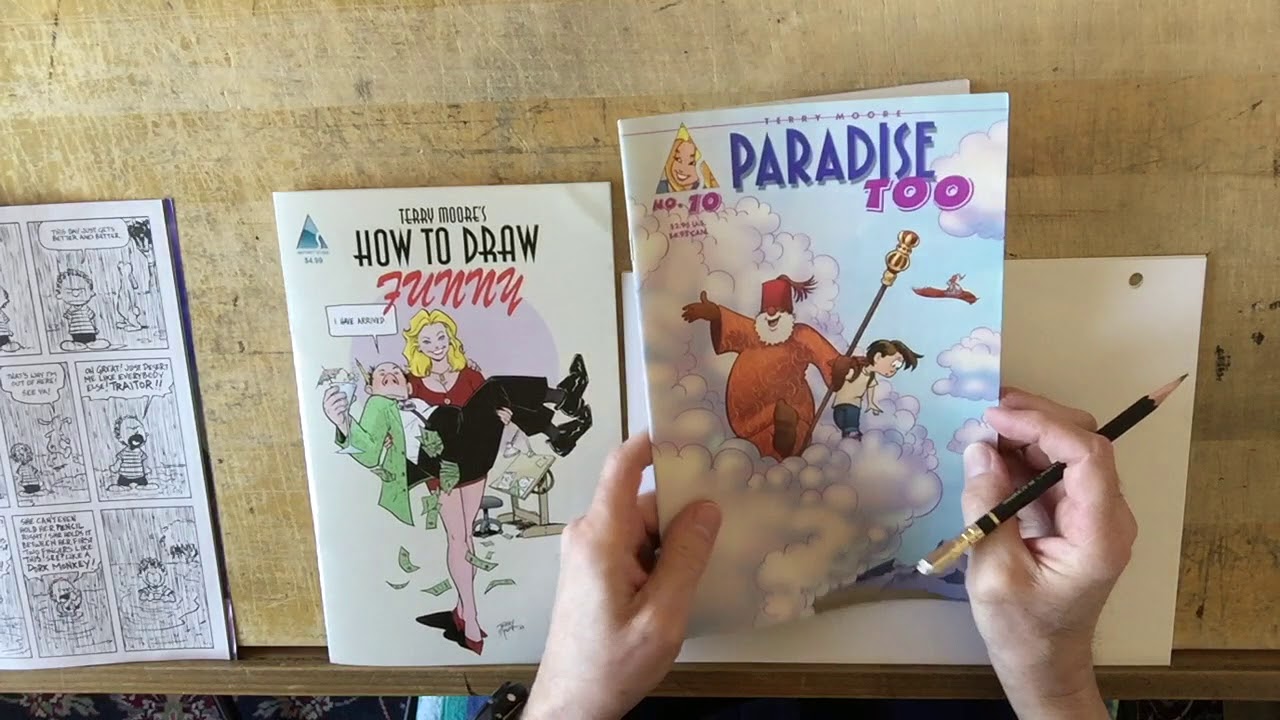 Terry Moore: Drawing Humor in Comics - YouTube