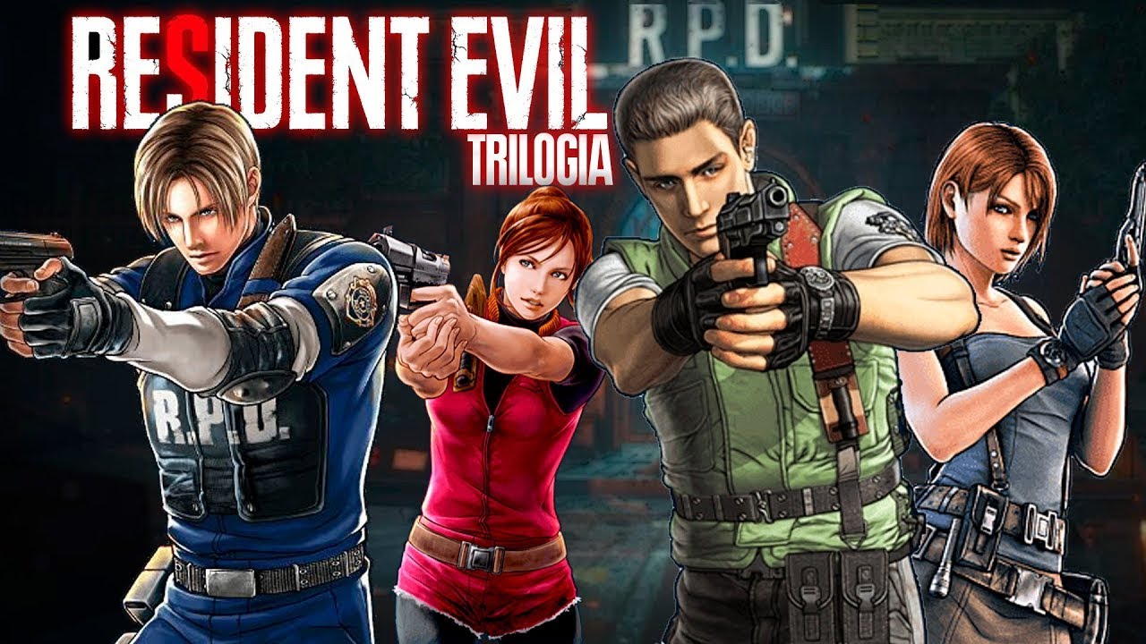 RESIDENT EVIL TRILOGIA ( RE1 , RE2 , RE3 VAMOS ZERAR TODOS ) - YouTube