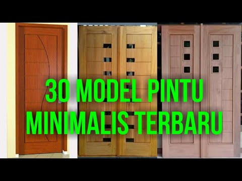30 Model pintu minimalis terbaru #duniatukangkayu Dunia Tukang Kayu