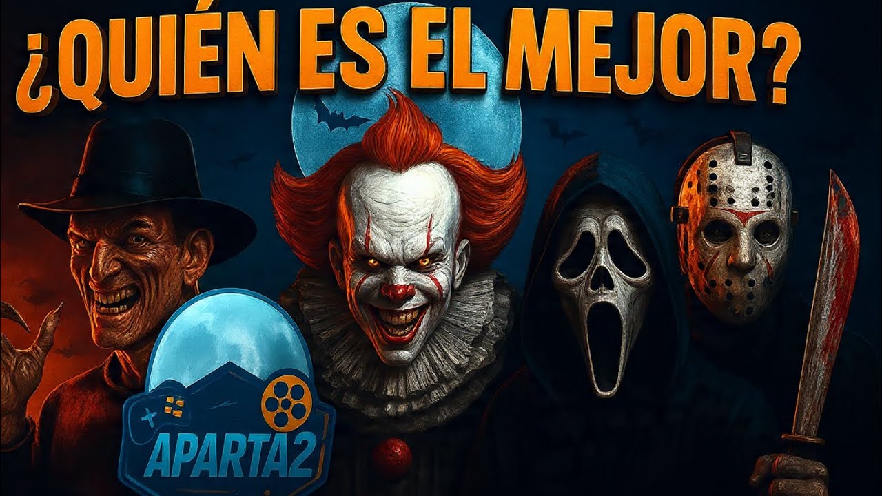 Los mejores PERSONAJES de PELÍCULAS de TERROR | APARTA2 | Episodio 4 ...