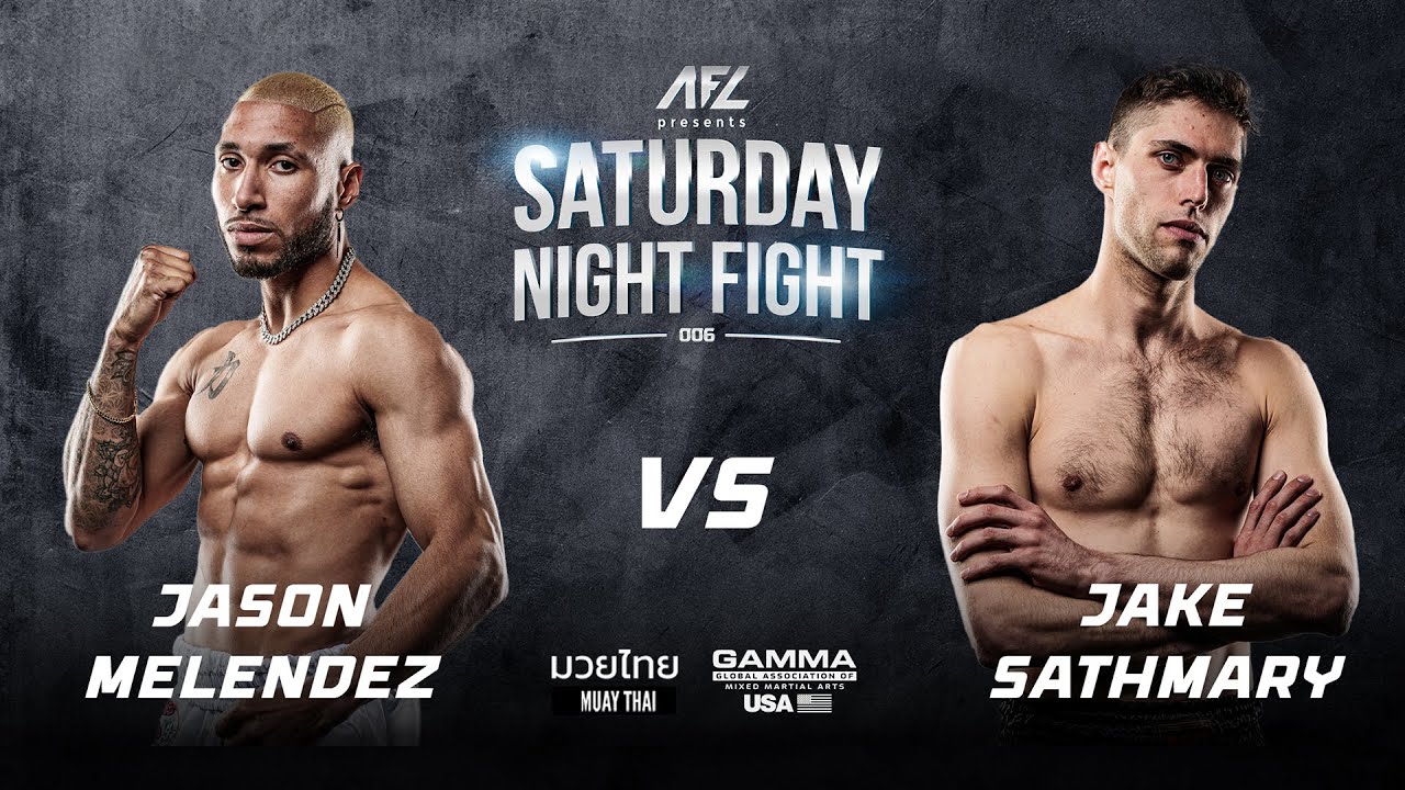 Jake Sathmary Vs Jason Melendez Full Fight | AFL Promotions | Muay Thai ...