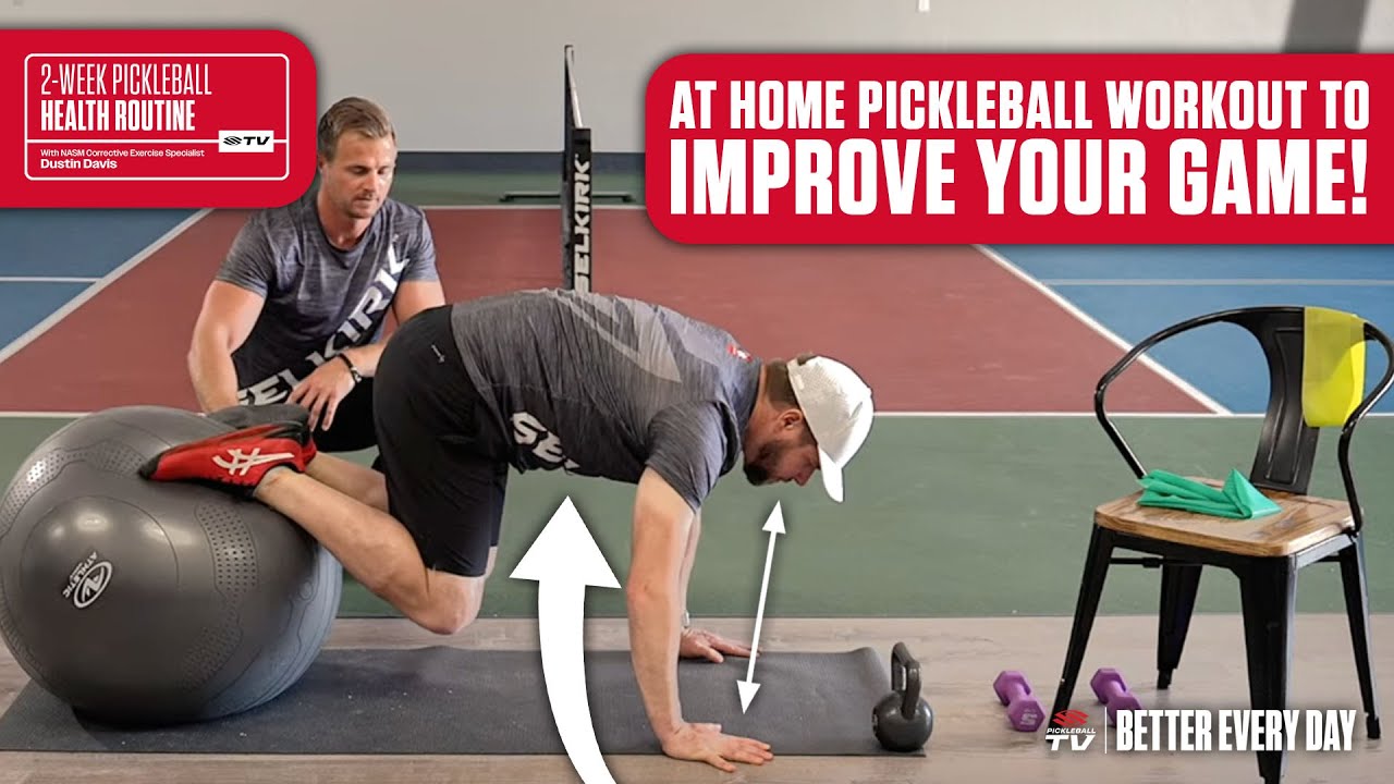 Week 2, Day 3: Reverse Lunges & More Legwork with Pickleball Trainer ...