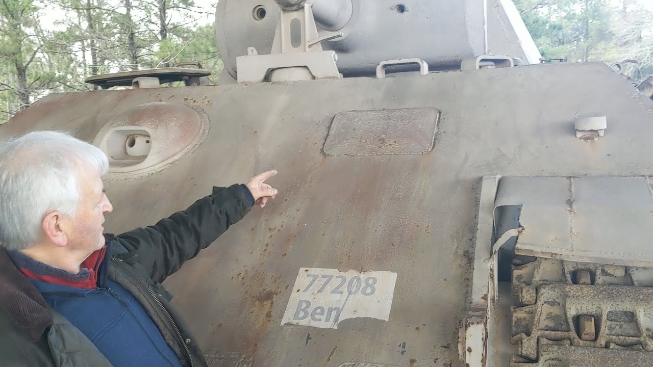 Hilary Doyle talks Panther Ausf. A and G at NACC Ft. Benning - YouTube