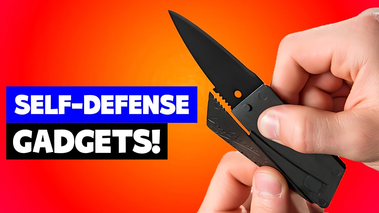10 POWERFUL SELF DEFENSE GADGETS! - YouTube