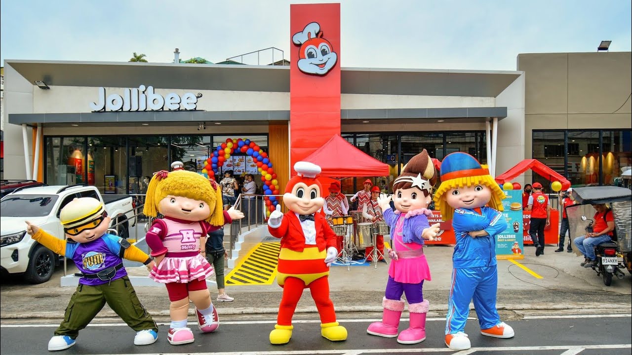 Share the Joy dance number of Jollibee and Friends with the managers ...