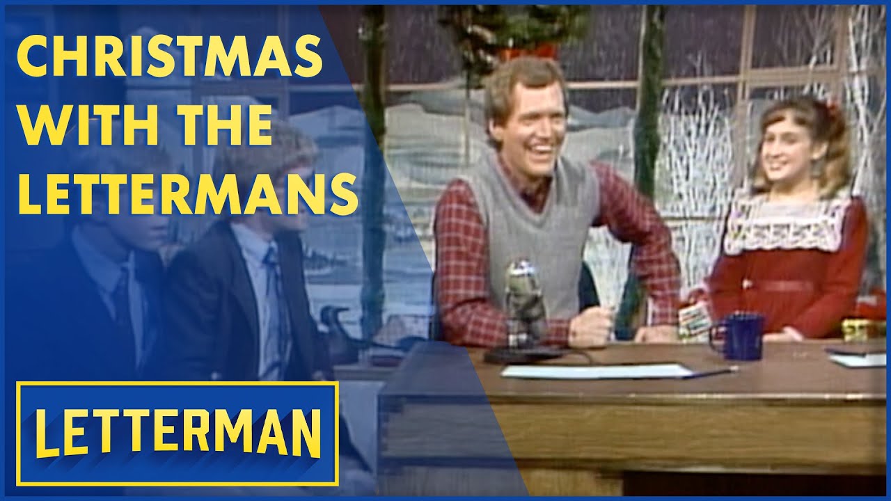 Dave Sings A Holiday Classic | Letterman - YouTube
