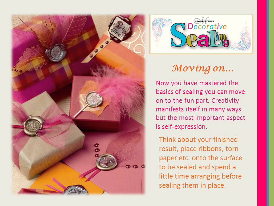 Sealing and Sealing Wax - lots of exciting ideas - YouTube